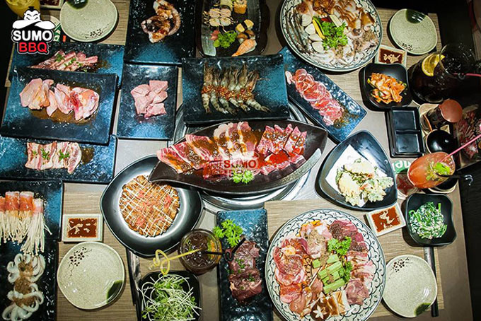 Thương thức buffet sumo bbq có gì đặc biệt hấp dẫn